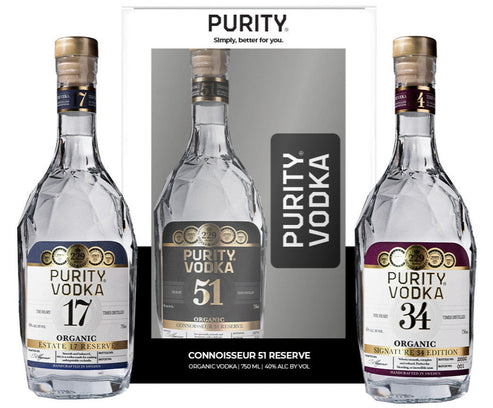 PURITY Vodka, Vodka, Vodka - 3 Bottle Bundle – Purity Distillery